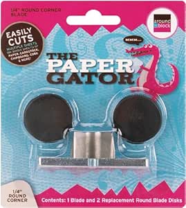 Amazon.com: Around The Block Paper Gator 1/4 Inch Blade with 2 ...