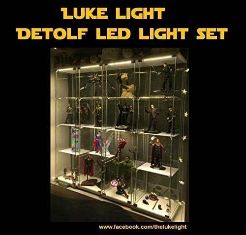 Amazon.com: Luke Light LED light Kit for Ikea Detolf - Warm White Tone ...