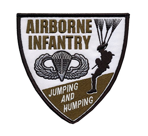 Buy Jumping and Humping - 4 1/2" Embroidered Patch - Airborne - Jump ...