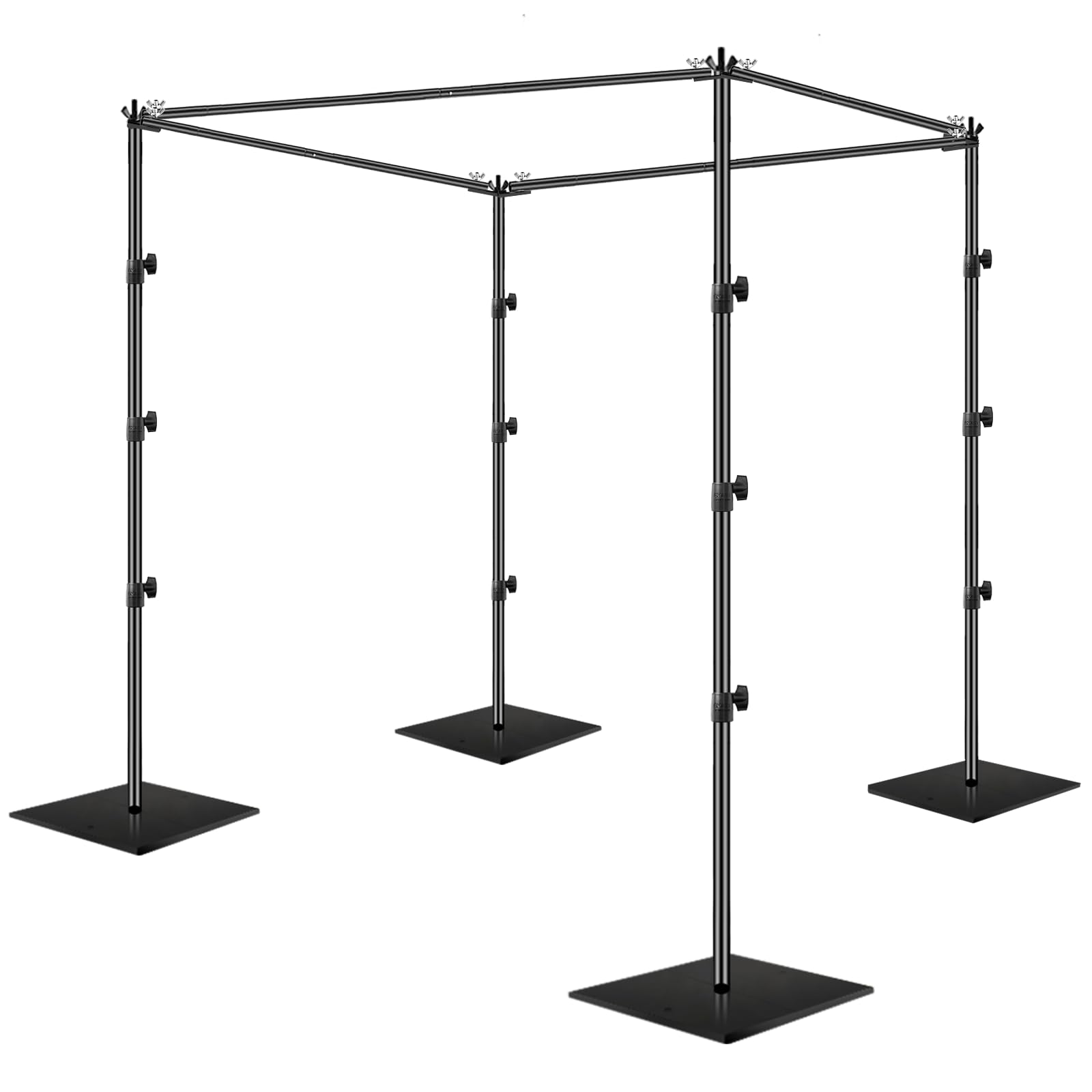 EMART 8.5x10ft Square Backdrop Stand Pipe and Drape Heavy Duty ...