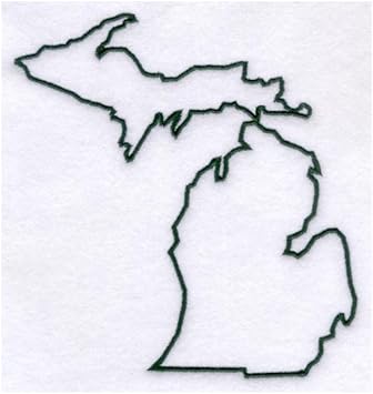 Amazon.com: Michigan State Stencil Made from White 4 ply Mat Board