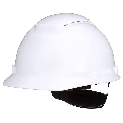 SecureFit Hard Hat SecureFit H-701SFV-UV, White, Vented Cap Style ...