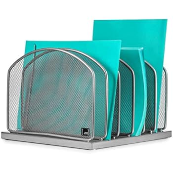 Amazon.com: MobileVision Bamboo Desktop File Folder Organizer and Paper ...