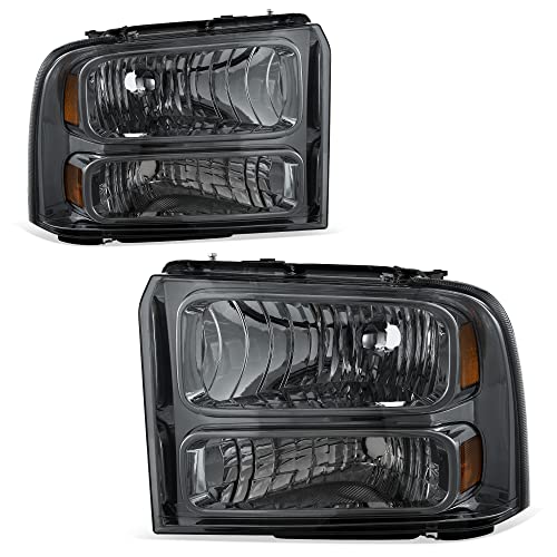 AUTOSAVER88 Headlight Assembly Compatible with 99-04 Ford F-250 F-350 F ...