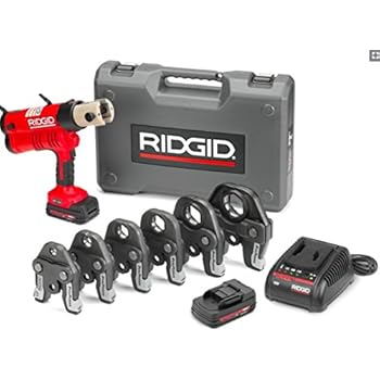 RIDGID RP 200-B Compact Press Tool Kit 43433 Hydraulic Crimping Tool ...