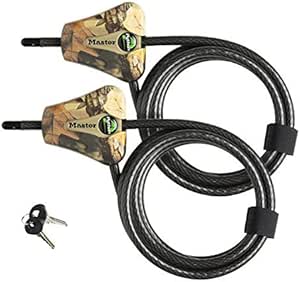 Amazon.com: Master Lock Python Trail Camera Adjustable Camouflage Cable ...