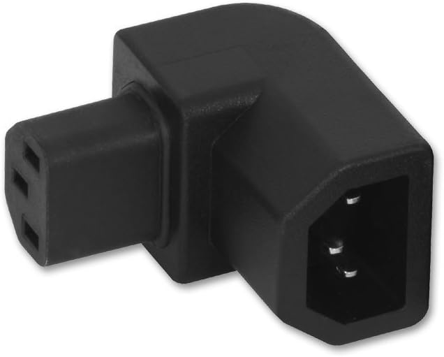 LINDY Right Angled IEC Adapter, Down – BigaMart