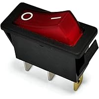Amazon.com: 120927-24 120 Volt Rocker Switch Lighted On Off for FMI ...