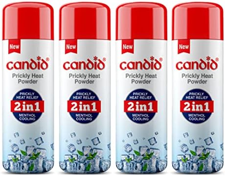 Candid Prickly Heat Powder | Relief from Rashes & Prickly Heat | Neem ...