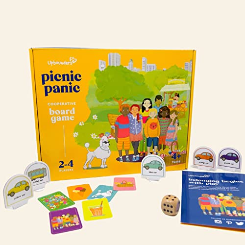 Upbounders: Picnic Panic Board Game for Kids 4-6, Super Easy to Learn ...