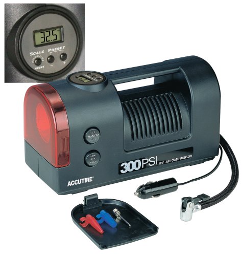 Measurement Limited Accutire MS-5550 Digital 300 PSI 12V Air Compressor ...