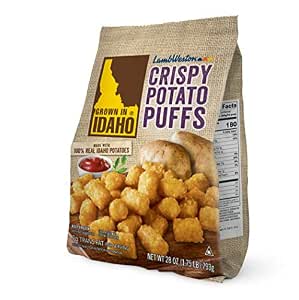 Grown in Idaho Crispy Potato Puffs, 28 oz (Frozen): Amazon.com: Grocery ...