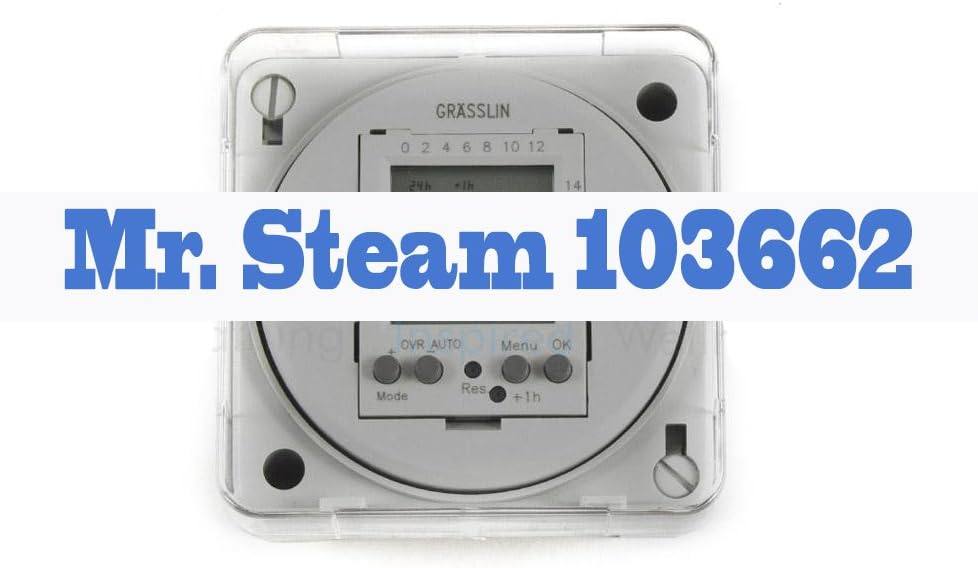 Mr Steam 103662 Field Kit Digi 20 Blowdown Timer - Digital LED Screen ...