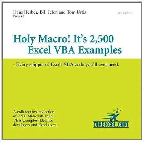 Download Holy Macro It s 2 500 Excel VBA Examples Every Snippet Of Excel VBA Code You ll Ever 