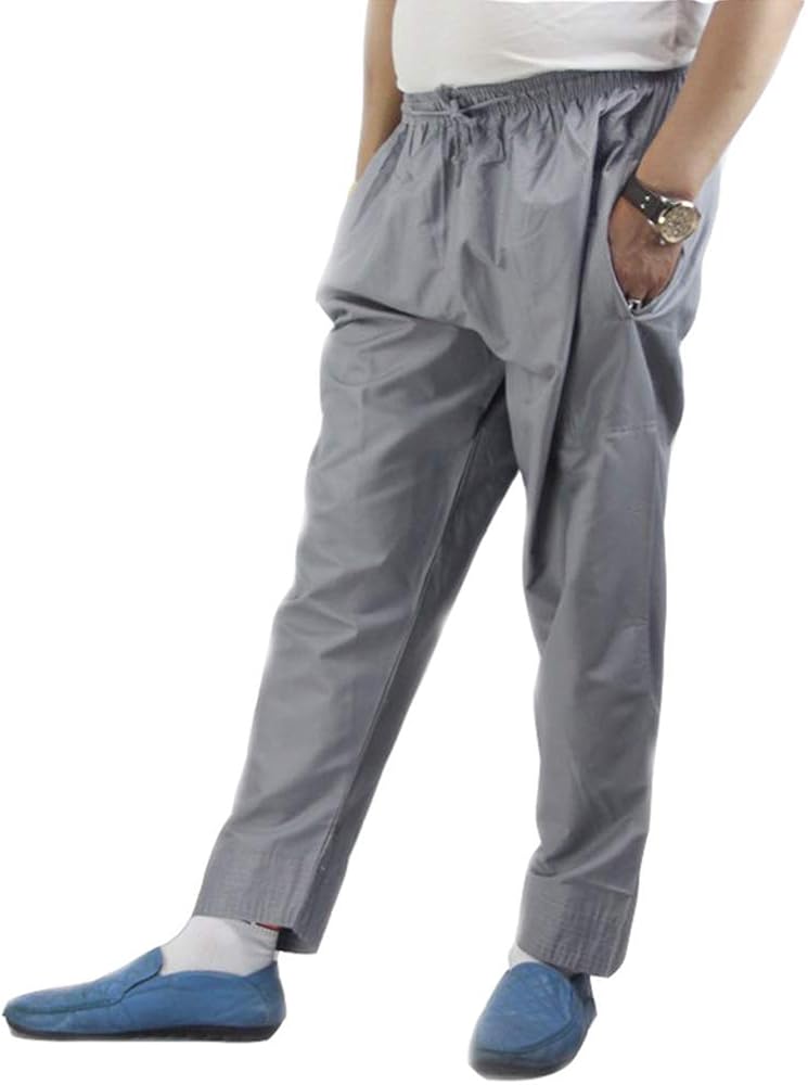 BaronHong Muslim Prayer Dress Men's Islamic Middle Eastern Arabian ...