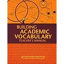 Amazon.com: Building Academic Vocabulary: Teacher’s Manual ...