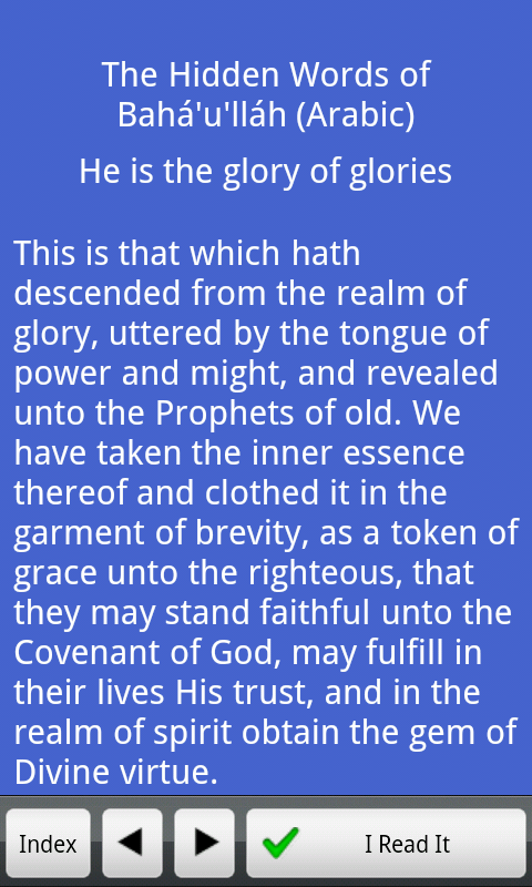 The Hidden Words of Baha'u'llah: Amazon.ca: Appstore for Android