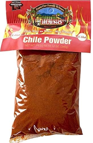BUENO Extra Hot Red Chile Powder - Made from Hatch Chile, New Mexico ...