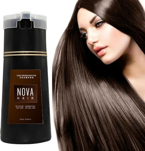 Nova Hair Dye Shampoo, NovaHair Hair Dye Shampoo 3 in 1, Nova Hair ...