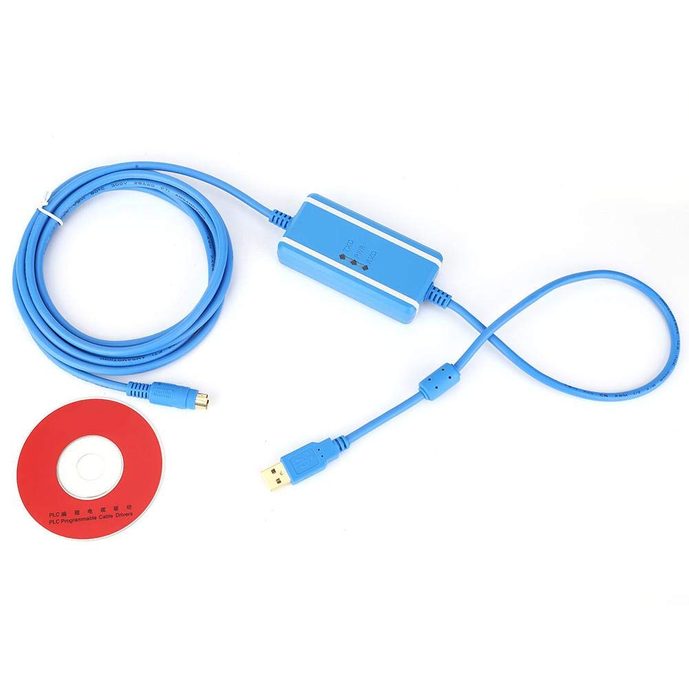 USB Programming Cable Fit 3.0M Compact Disc for PLC FX Series ...