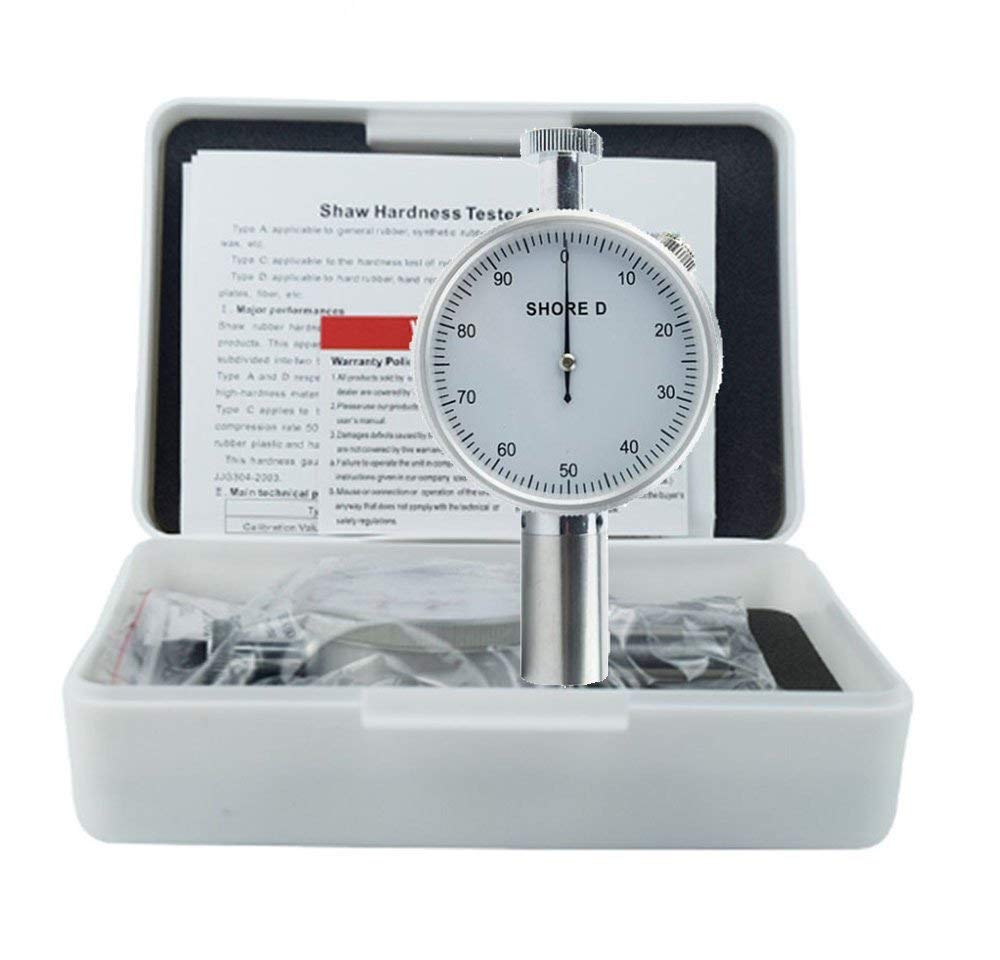 Buy VTSYIQI Shore Hardness Tester Type D Durometer Dial Single Pointer ...