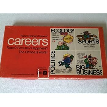 Amazon.com: Careers Board Game 1965 Version: Toys & Games