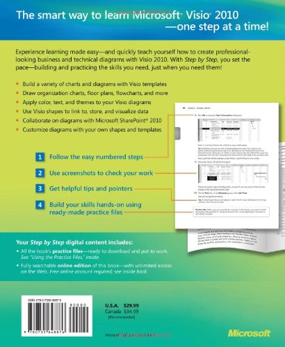 Microsoft Visio 2010 Step by Step | Pricepulse