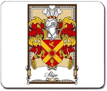 Amazon.com : Sligo Lanark Family Crest Coat of Arms Mouse Pad : Office ...