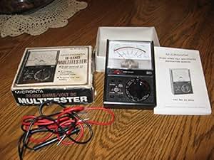 Micronta 18-range Multitester 22-201U - - Amazon.com
