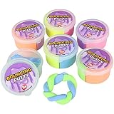 Amazon.com: Neon Bouncing Putty – (Bulk Pack of 12) Fluffy DIY Slime ...