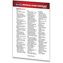 Orthopedic Physical Exam Checklist Complete Physical Exam Checklist