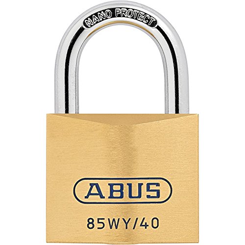 ABUS 79653 Messing Hangschloss mit Sicherungskarte, 85/40: Amazon.de: Baumarkt