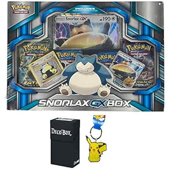 Amazon.com: Pokemon TCG: Snorlax GX Box Card Game: Toys & Games