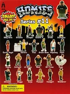 Amazon.com: Homies Series 11 !!!! Brand New Release. All 24 Figurines ...
