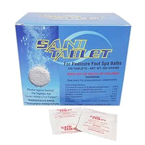 Amazon.com: SANI CARE Sani-Tablet 100 Tablets (Model: SAN0100) : Beauty ...