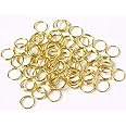 Amazon.com: LASSUM 200PCS 10mm Double Loops Round Split Jump Rings Wire Connector for Jewelry ...
