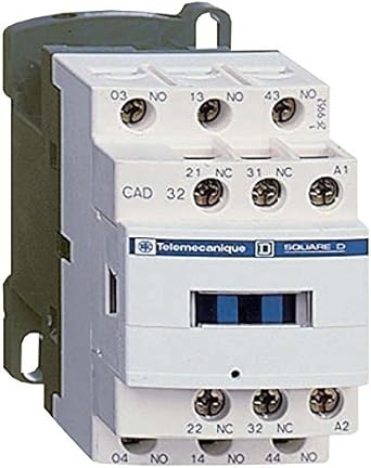 SCHNEIDER ELECTRIC CAD32M7 RELAY 600V 10AMP TESYS + OPTIONS: Amazon.com ...