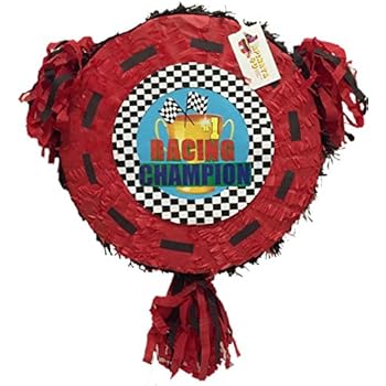 Amazon.com: Disney Cars Lightning McQueen Pinata, Pull String: Toys & Games