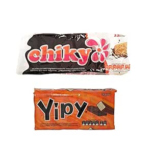 Amazon.com: Costa Rican Cookies Pack: Pozuelo Chiky + Yipy Chocolate ...