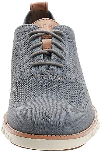 Cole Haan Men's Zerogrand Stitchlite Wingtip Oxford, Ironstone/Ivory ...