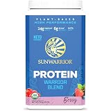 Amazon.com: Sunwarrior Warrior Blend - Organic Vegan Plant Protein ...