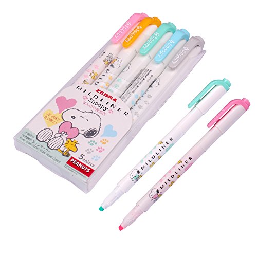 Zebra Mildliner Soft Color Double-Sided Highlighter Pens Deep, Warm ...