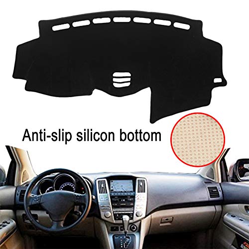 Clidr Anti-Slip Silicon Bottom Dashboard Cover for Lexus RX 300 330 350 ...
