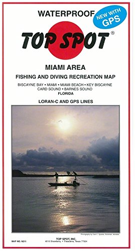 Top Spot Map N211 Miami Area - MasterBasser