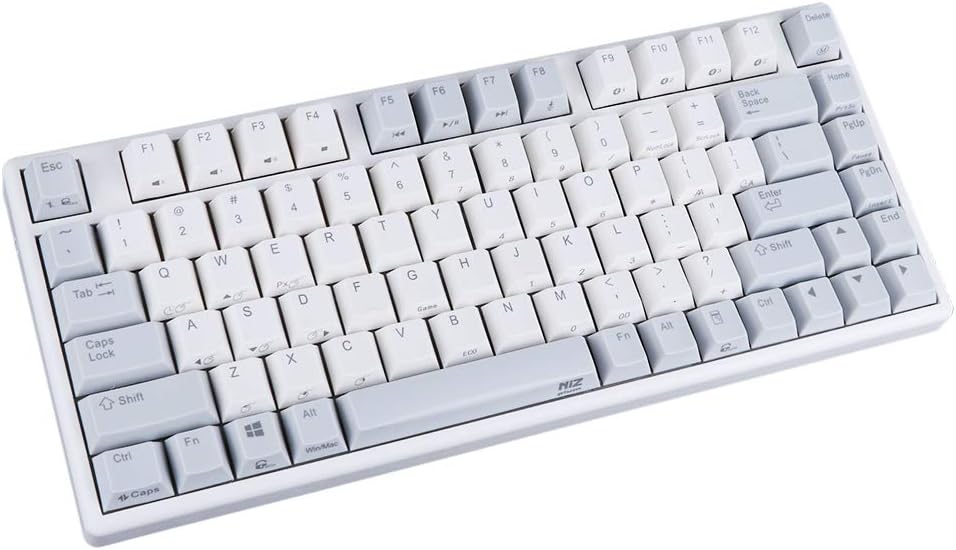 Epomaker NIZ Plum 84-keys Electro-Capacitive Keyboard Cherry MX Switch for Windows PC Gamers ...