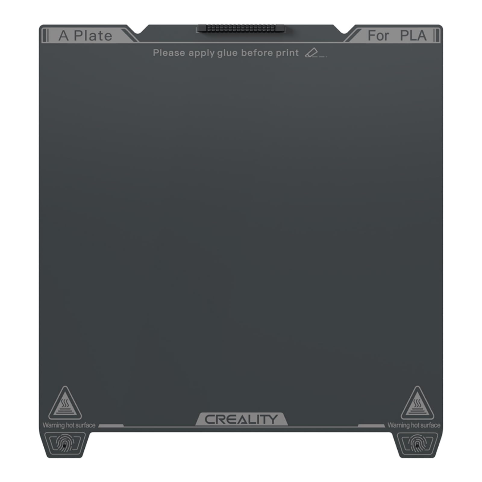 Official Creality K1C Glossy PEI Build Plate Kit, 235 x 235mm Flexible ...