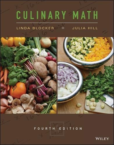 PDF EBOOK DOWNLOAD Culinary Math