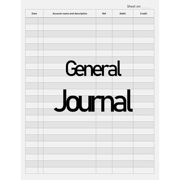 General Journal Template