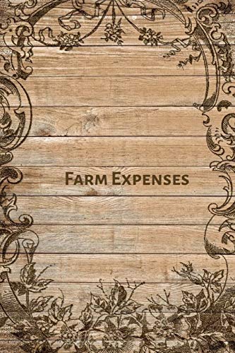 Farm Expenses: Record, journal, spreadsheet, worksheet for farmhouse ...