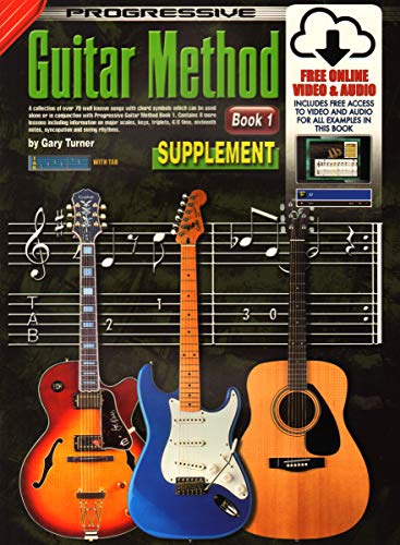 CP69133 - Progressive Guitar Method Book 1 - Supplement - Book/CD/DVD ...